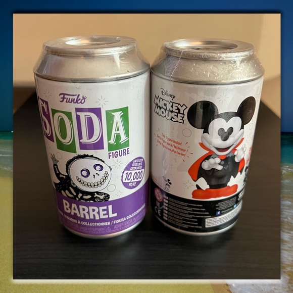 Funko | Other | Funko Soda Cans Vampire Mickey Barrel From Nightmare ...